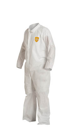 DUPONT™ PROSHIELD® BASIC PB120S White Disposable Coverall - Sunrise Ind.