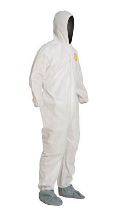 DUPONT™ PROSHIELD® BASIC PB122S White Disposable Coverall - Sunrise Ind.