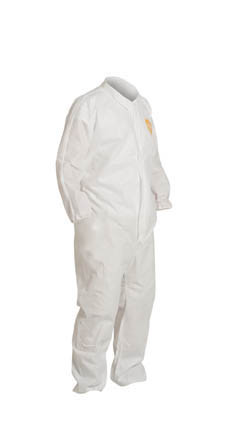 Dupont™ Proshield® Basic PB125SWH White Disposable Coverall - Sunrise Ind.